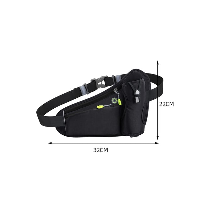 Running Waist Belt Bag Marathon Waist Pouch Water Bottle Holder Phone ...