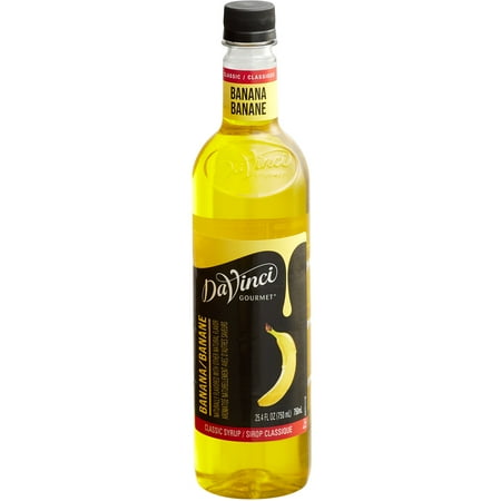 DaVinci Gourmet 750 mL Classic Banana Flavoring / Fruit Syrup | Walmart ...
