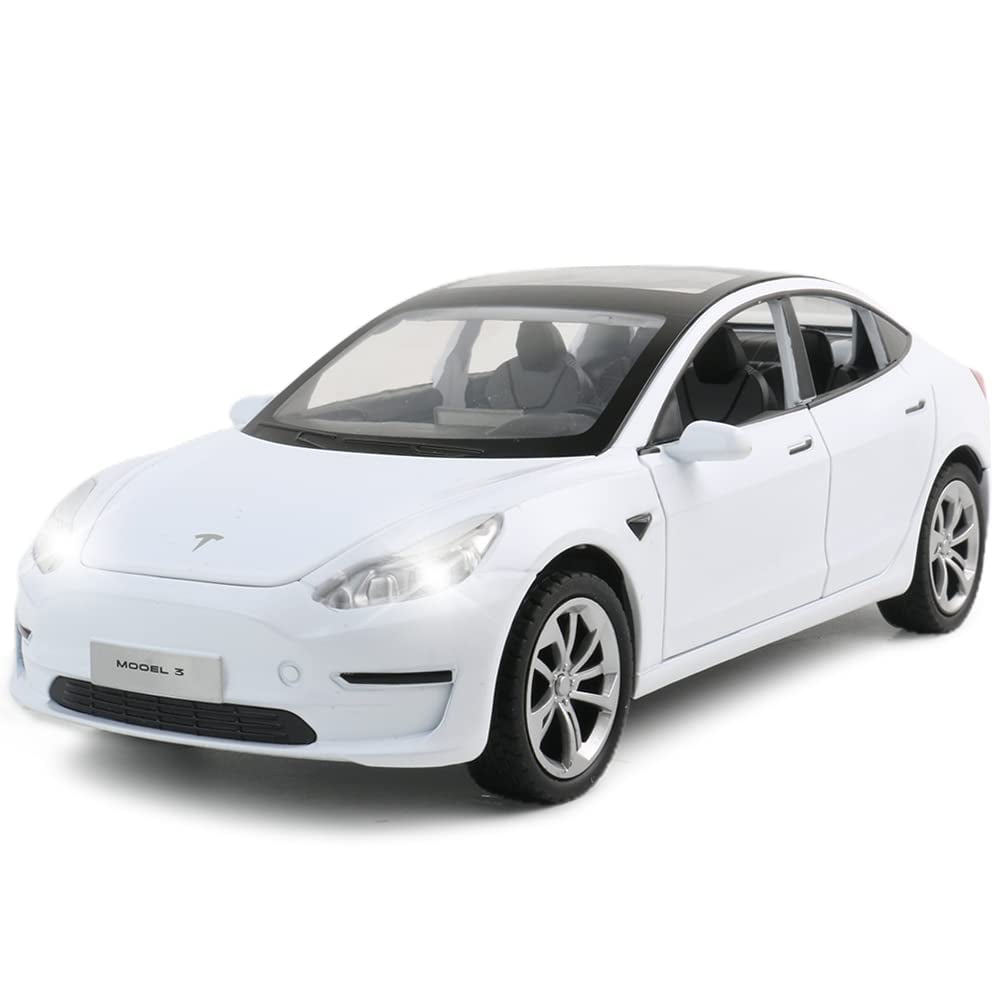 Children's Toys，1/24 Diecast Model 3 Toy Car, Alloy Casting Pull Back ...