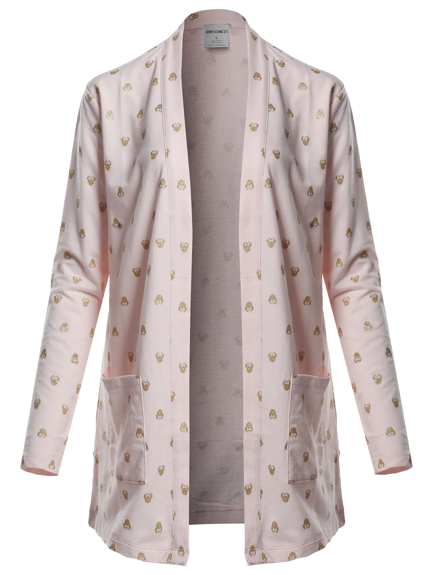 FashionOutfit Women's Casual Lightweight Open Front Cotton Cardigan ...