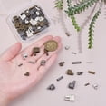 48Pcs 12 Styles Clothing Accessories Zinc Alloy Zipper Repair ...