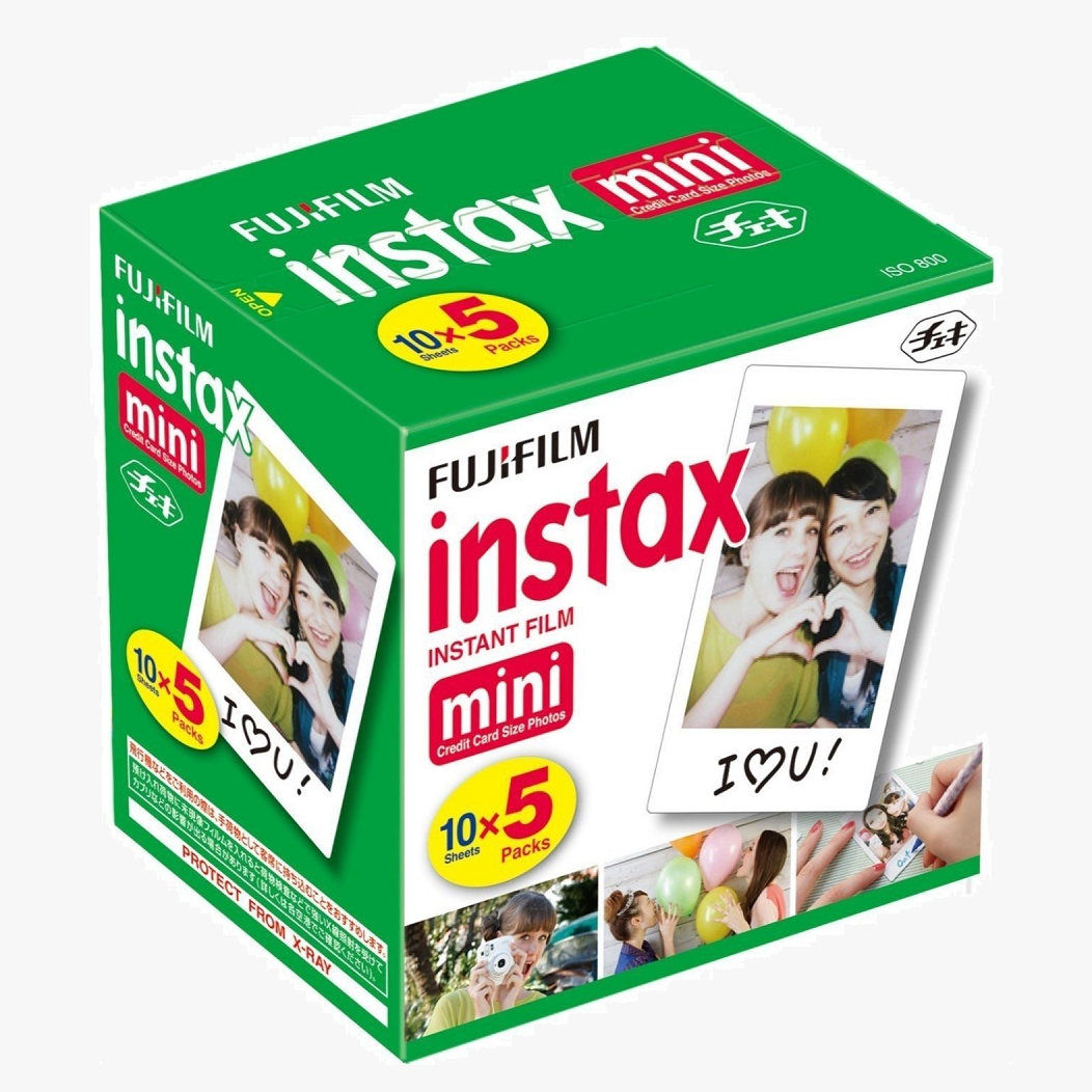 Instant Film 50 SHEETS Fujifilm Instax For Mini 8 9 And All Fuji Mini Instant Film 50 SHEETS Fujifilm Instax For Mini 8 9 And All Fuji Mini