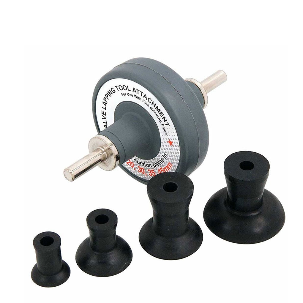 Valve Lapping Tool Grinder Attachment with 4 Suction Cups Shank ...
