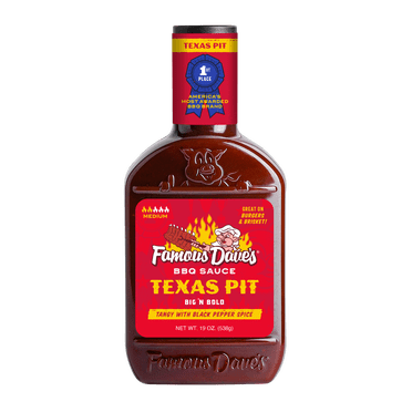 Famous Dave's Heat Barbeque Devil's Spit BBQ Sauce, 19 oz - Walmart.com
