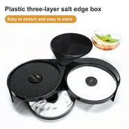 3 Tier Bar Glass Rimmer, Margarita Cocktail Salt and Sugar Glass Rimmer ...