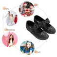 NCCB Girls Dress Shoes Girls Flats with Bowknot Little Big Kid Princess ...