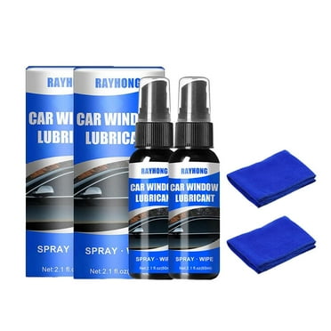 3 Pcs Car Window Lubricant 100ml - Anti-Noise Rubber Belt Softener ...
