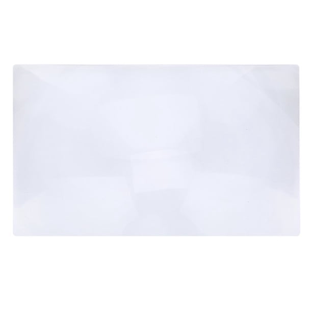 XL Full Page Magnifying Sheet Fresnel Lens 3X Magnification Magnifier ...