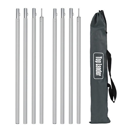 Awning Support Rod, Adjustable Canopy Rod, Set of 2 Tent Pole, Shelter ...