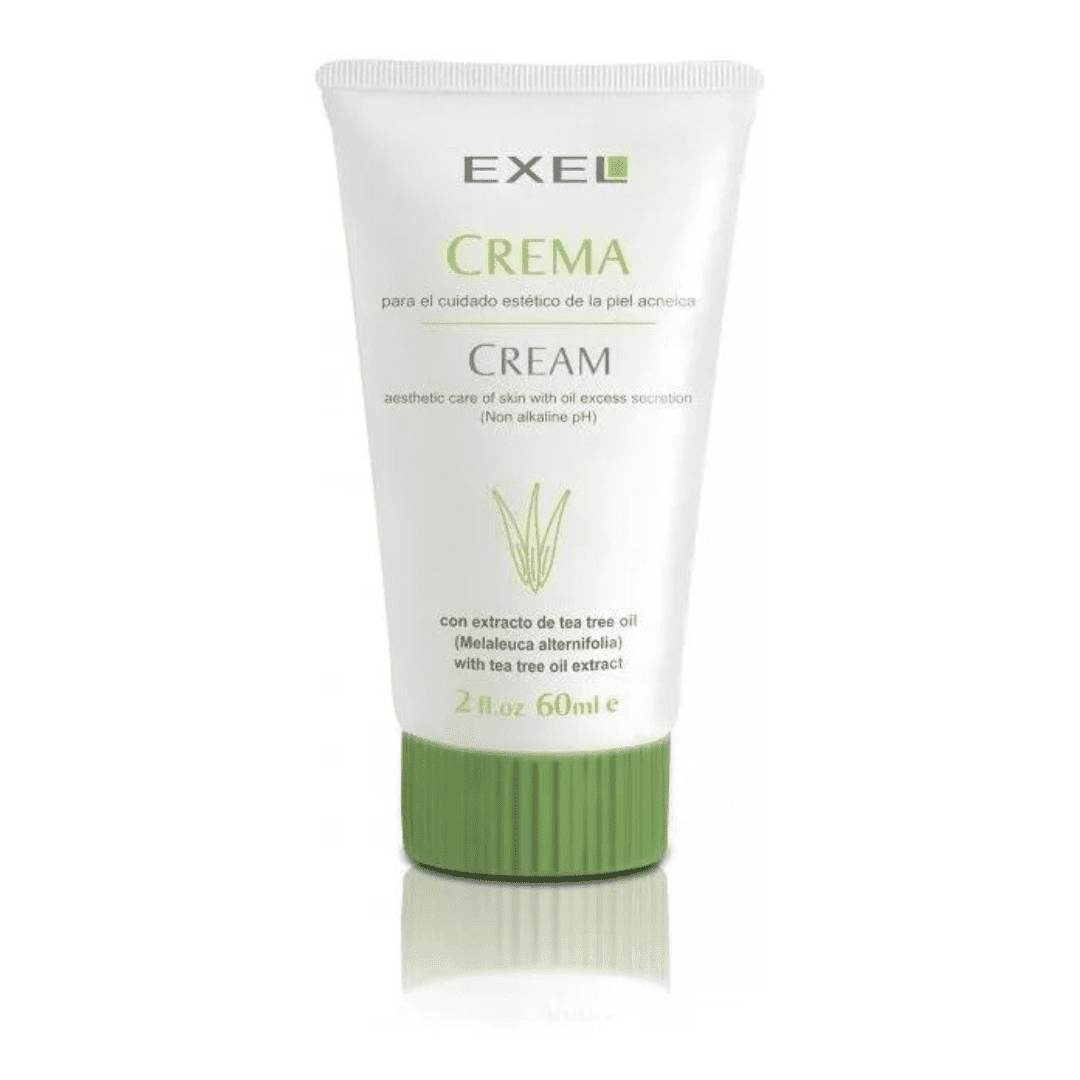 Crema Acne Exel Tratamiento Piel Grasa Con Tea Tree Oil 60ml | Walmart ...