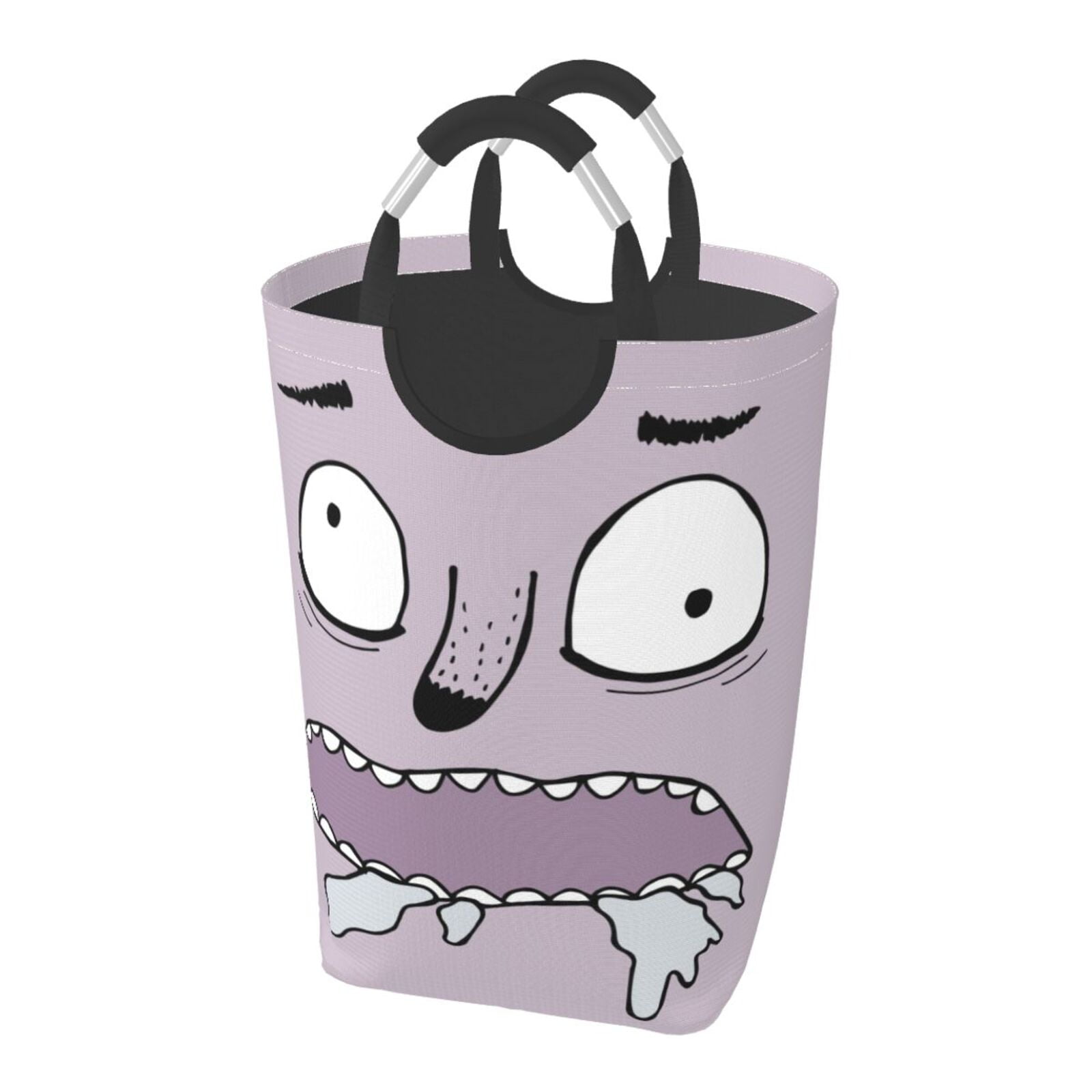 XMXY Monster Face Expression Rectangular Laundry Basket Organizer ...