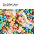 "Pool Sense Extra Large Family Rectangular Inflatable Above Ground ...