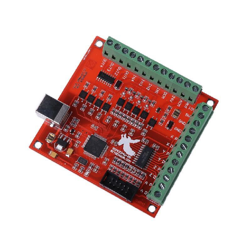 Buy CNC USB MACH3 100Khz Breakout Board 4 Axis Interface Driver Motion ...