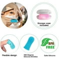 RONY Dog Cat Toothbrush Kit - Silicone Brush for Effective Teeth ...