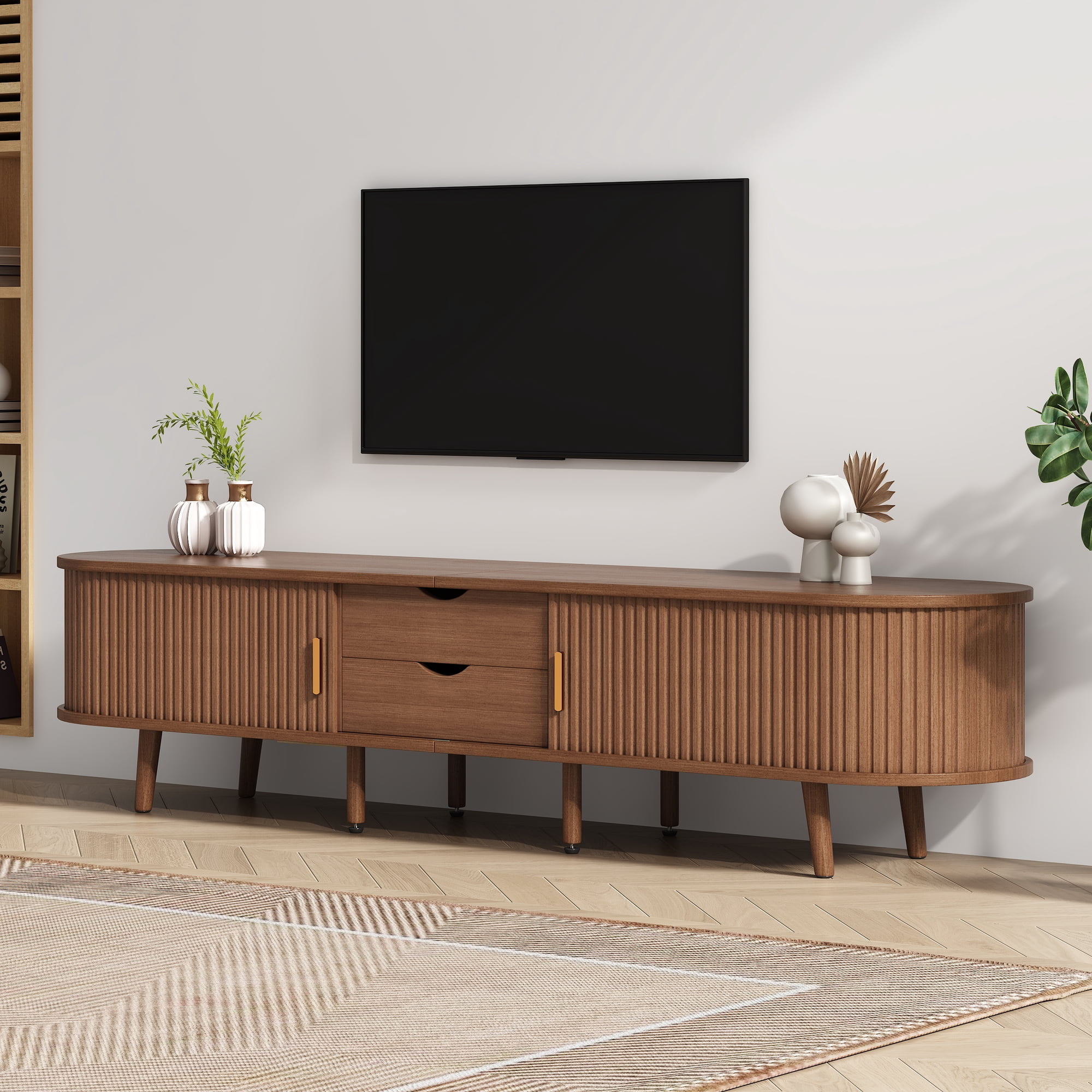 Click here for Noble House 64.9 Tv Stand Wi oval Rounded Corners... prices
