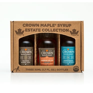 The Maple Guild, Bourbon Infused Organic Maple Syrup, 375 ml - Walmart.com