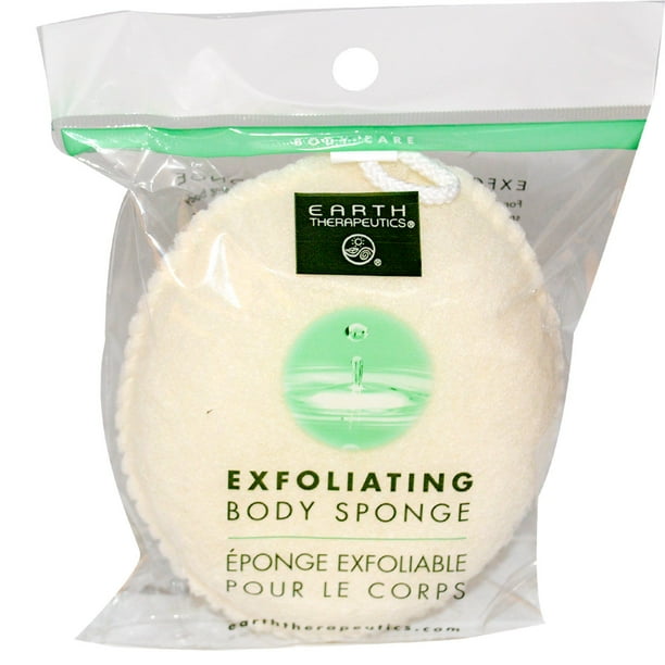 Earth Therapeutics Exfoliating Body Sponge, 1 Sponge - Walmart.com ...