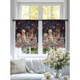 4th of July Fireworks Sheer Curtains for Living Room Bedroom ...