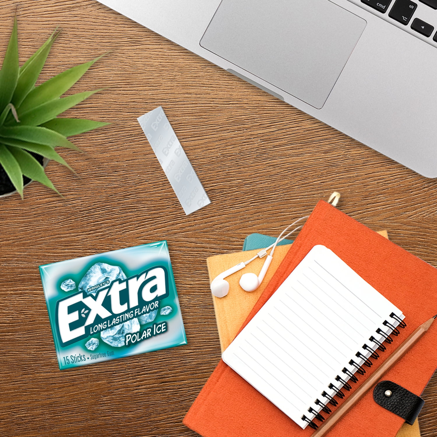 Extra Gum Polar Ice Sugar Free Chewing Gum, Single Pack - 15 Stick Best ...