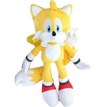 Sonic The Hedgehog Tails 12 inch Plush with Zipper Pocket & Clip ...