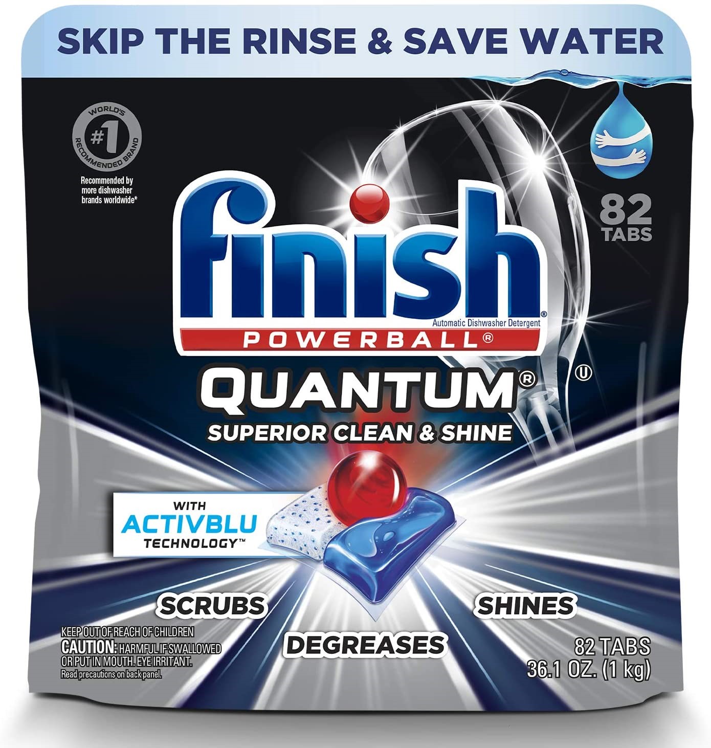 2 Pack Finish QUANTUM 82 Ct Walmart 2 Pack Finish QUANTUM 82 Ct Walmart