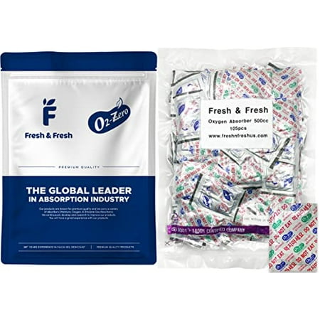OXYgONE 500 cc 100 Packets] Premium Oxygen Absorbers for Food Storage ...