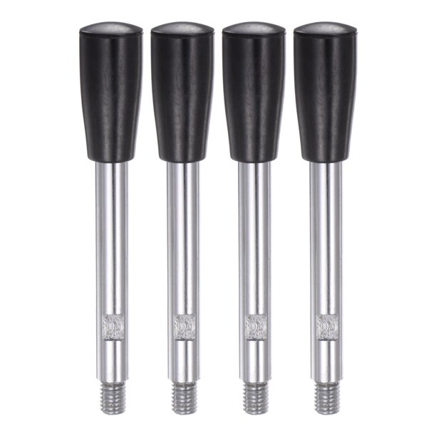 Uxcell 4 Pack M8 Thread 116mm Length Crank Grip Lathe Revolving ...