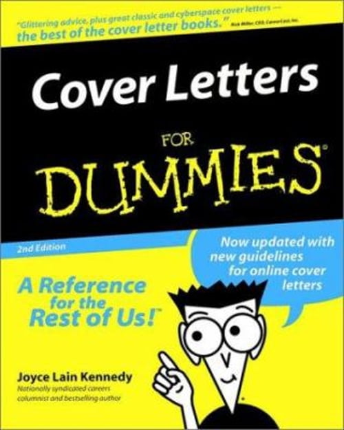 Pre-Owned Cover Letters for Dummies (Paperback) 0764552244 ...