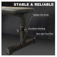 Flat Weight Bench for Strength Training - Adjustable 5 Level Workout ...