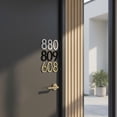 10PCS 3D Acrylic Door Numbers Self Adhesive Address Sign Premium ...