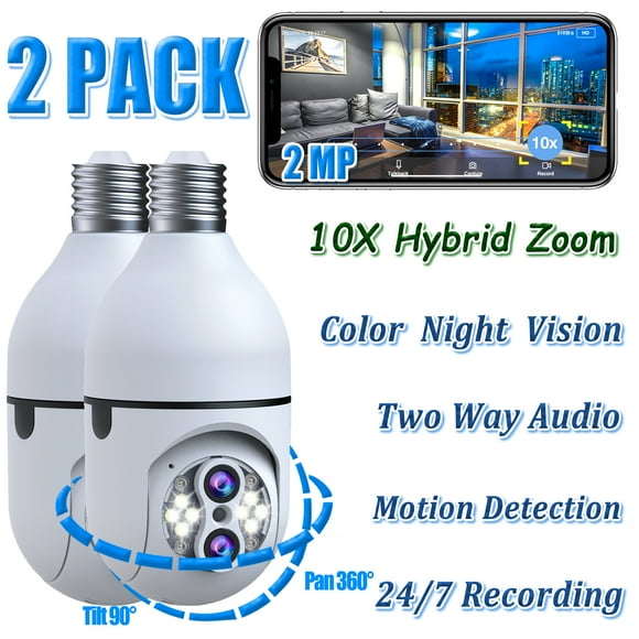 Porch Light Security Camera