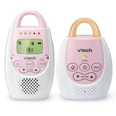 Vtech BA72211PK Pink Audio Baby Monitor with 1 Parent Units | Walmart ...