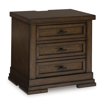 Signature Design by Ashley Sturlayne Traditional 3-Drawer Charging ...