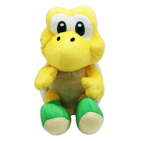 Super Mario Koopa Troopa Plush Toy With Secret Zipper Pocket (14in ...