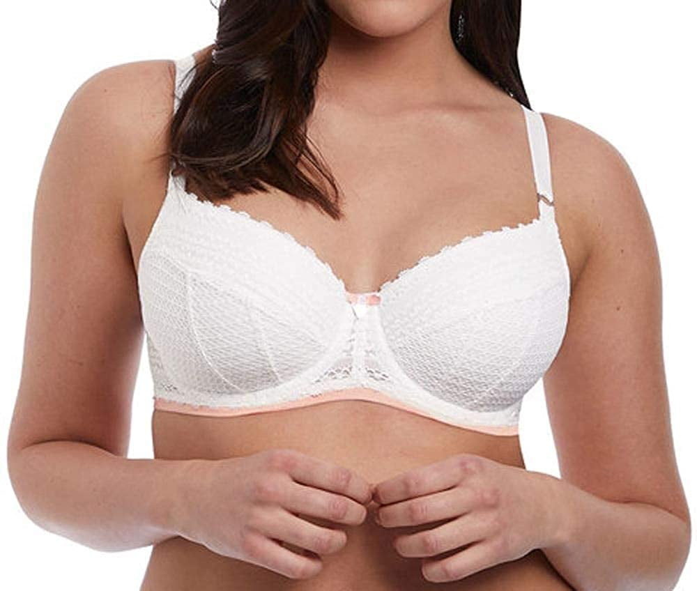 Freya Womens Daisy Lace Underwire Padded Half Cup Bra
