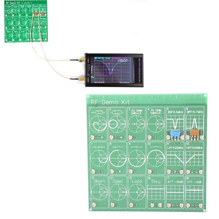 Vector Test RF Demo Kit, RF Tester Board, Measuring Self-made Low-pass ...