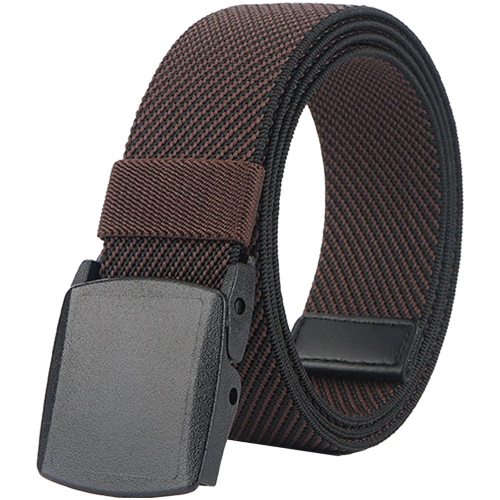 Mens Elastic Stretch Belt,Breathable Nylon Casual Web Belt for Men ...