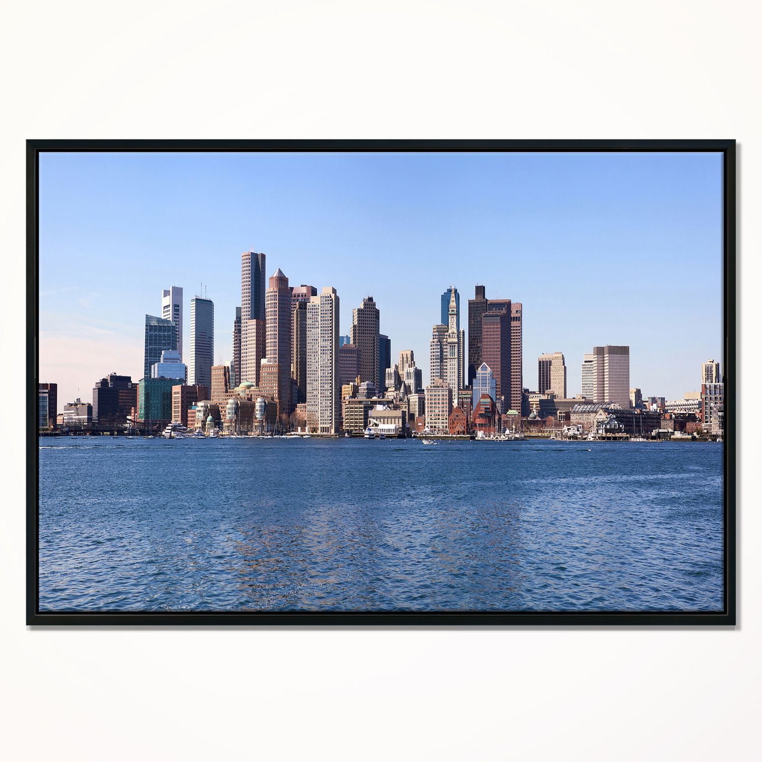 Click here for Designart Design Art Boston Skyline Panorama Frame... prices