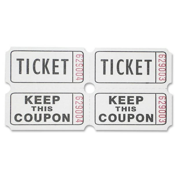 Sparco Roll Tickets - Walmart.com