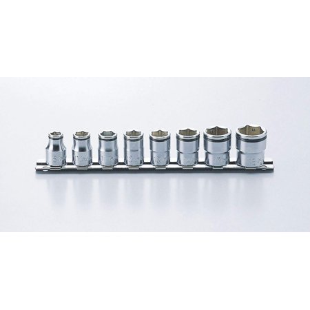 Koken 3/8 (9.5mm) SQ. Nut grip socket rail set 8 pieces RS3450M / 8 ...