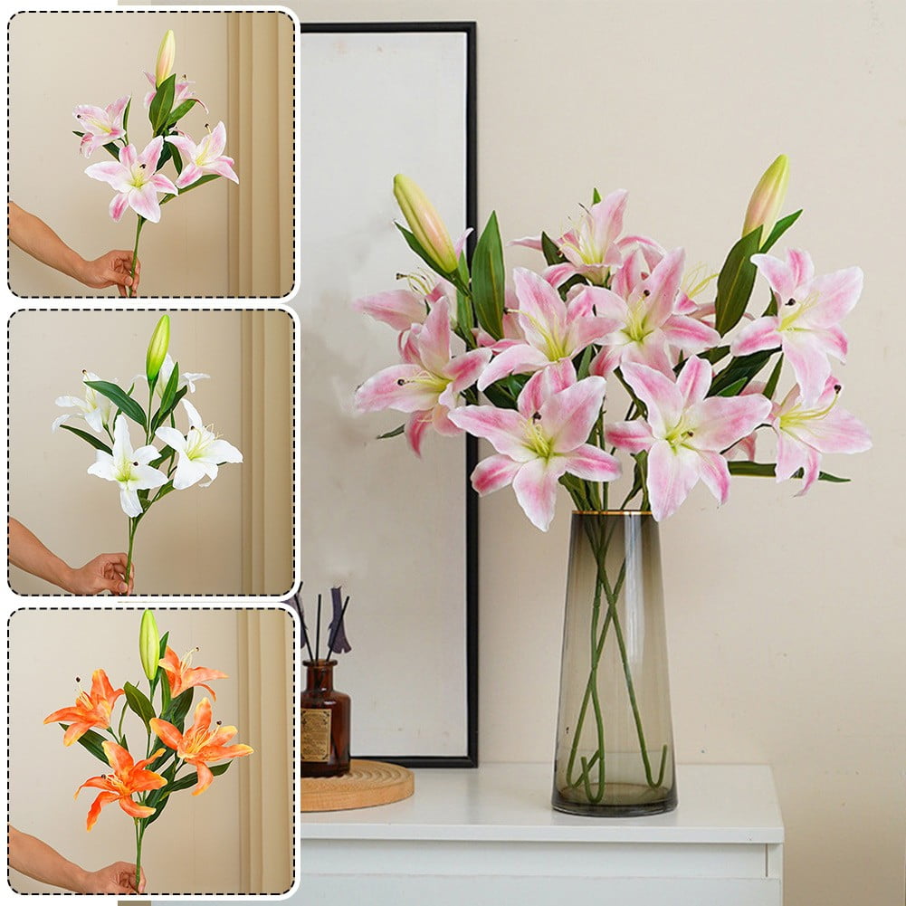 Pink Lily Flower Bouquet