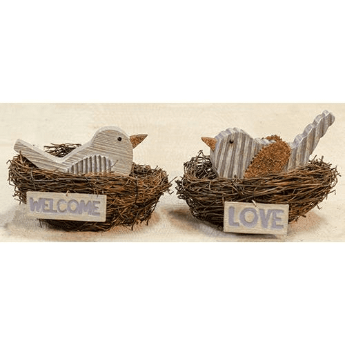 *Resin Birds in Nest, set of 2 - Walmart.com