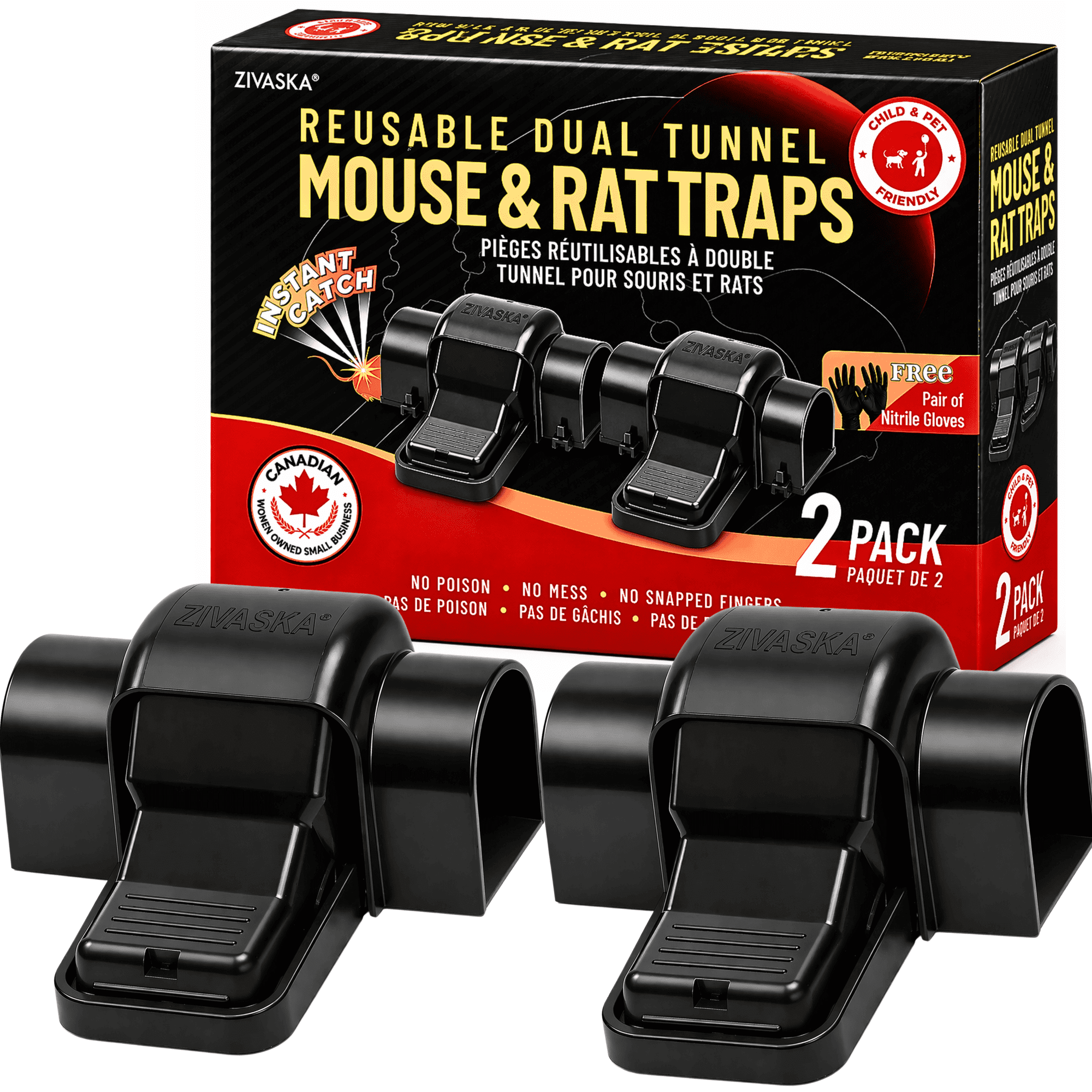 Click here for Zivaska Mouse & Rat Trap  Prevents Accidental Trig... prices