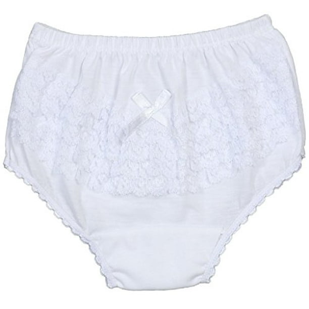 Big Girls Kids Toddler Ruffle Lace Underwear Rumba Panty Diaper Cover ...