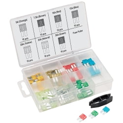 Mini Auto Fuse Assortment, 120-Piece - Walmart.com
