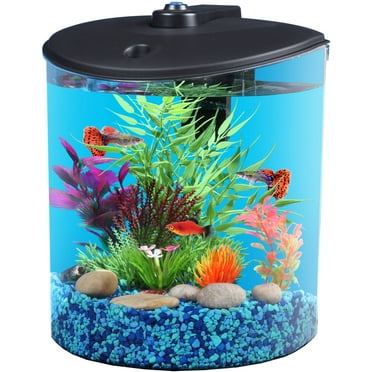 KollerCraft 1.5-Gallon Betta Fish Aquarium Kit - Walmart.com