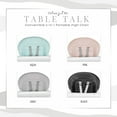 Dream On Me Portable 2-In-1 Table Talk High Chair, Gray - Walmart.com