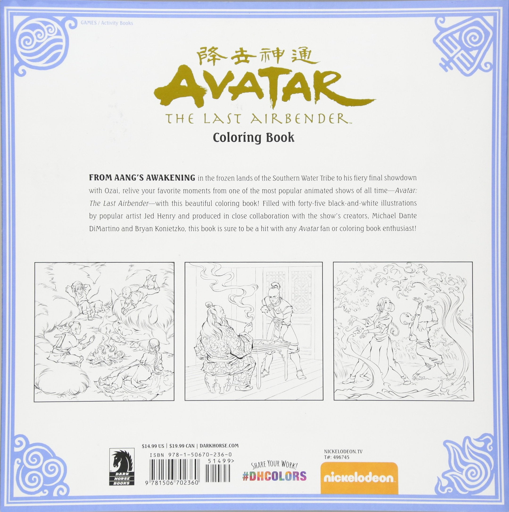 Avatar The Last Airbender Symbols Coloring Pages