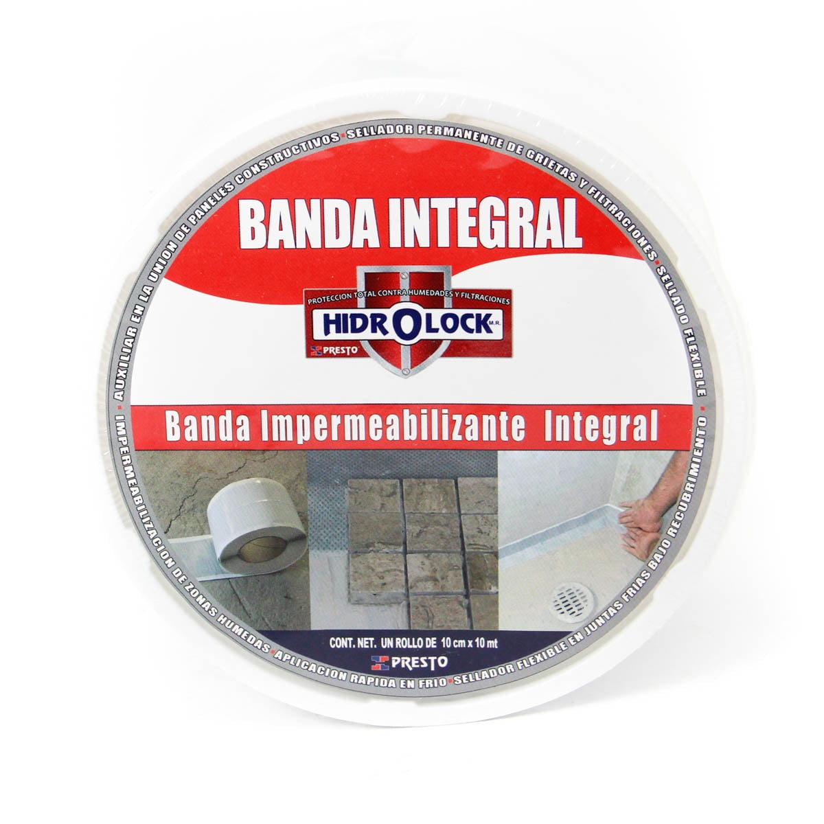 Hidrolock Banda Integral Presto banda impermeabilizante en frío ...