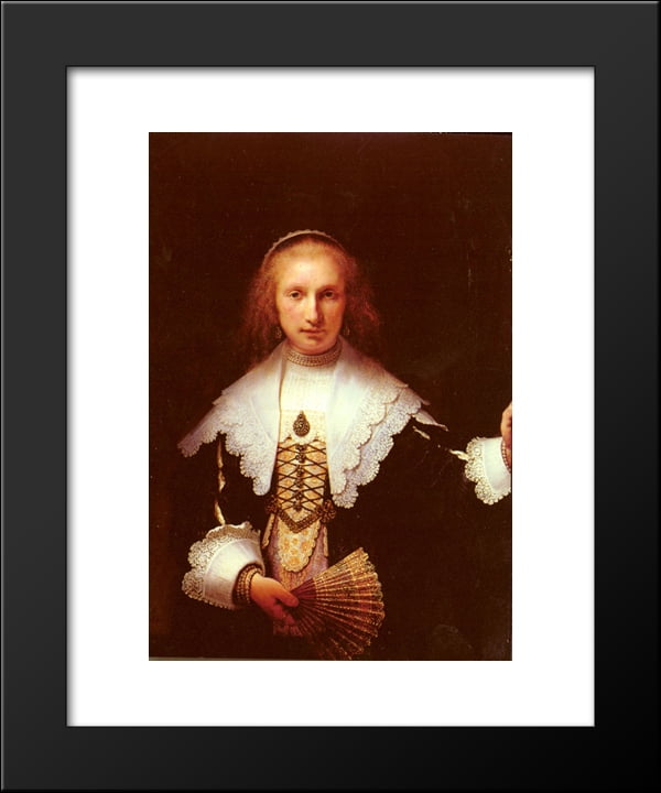 Agatha Bas 20x24 Framed Art Print by Rembrandt - Walmart.com